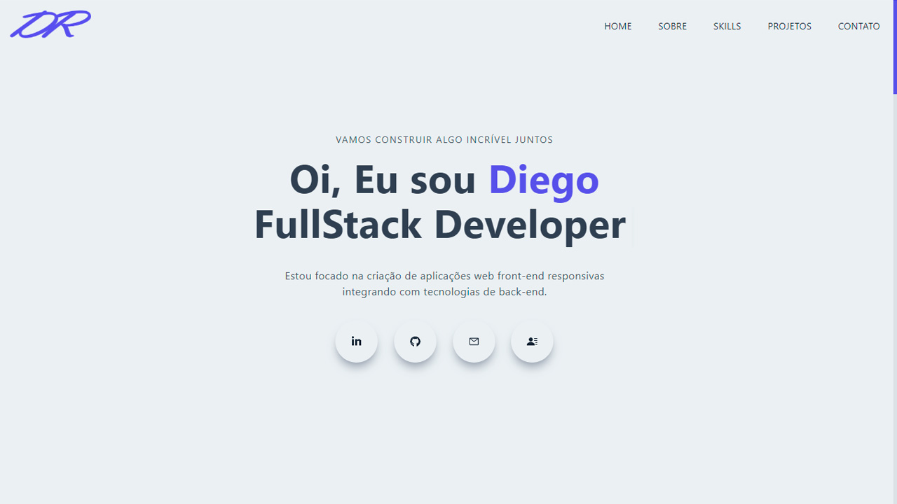 Diego Ricardo - FullStack Developer
